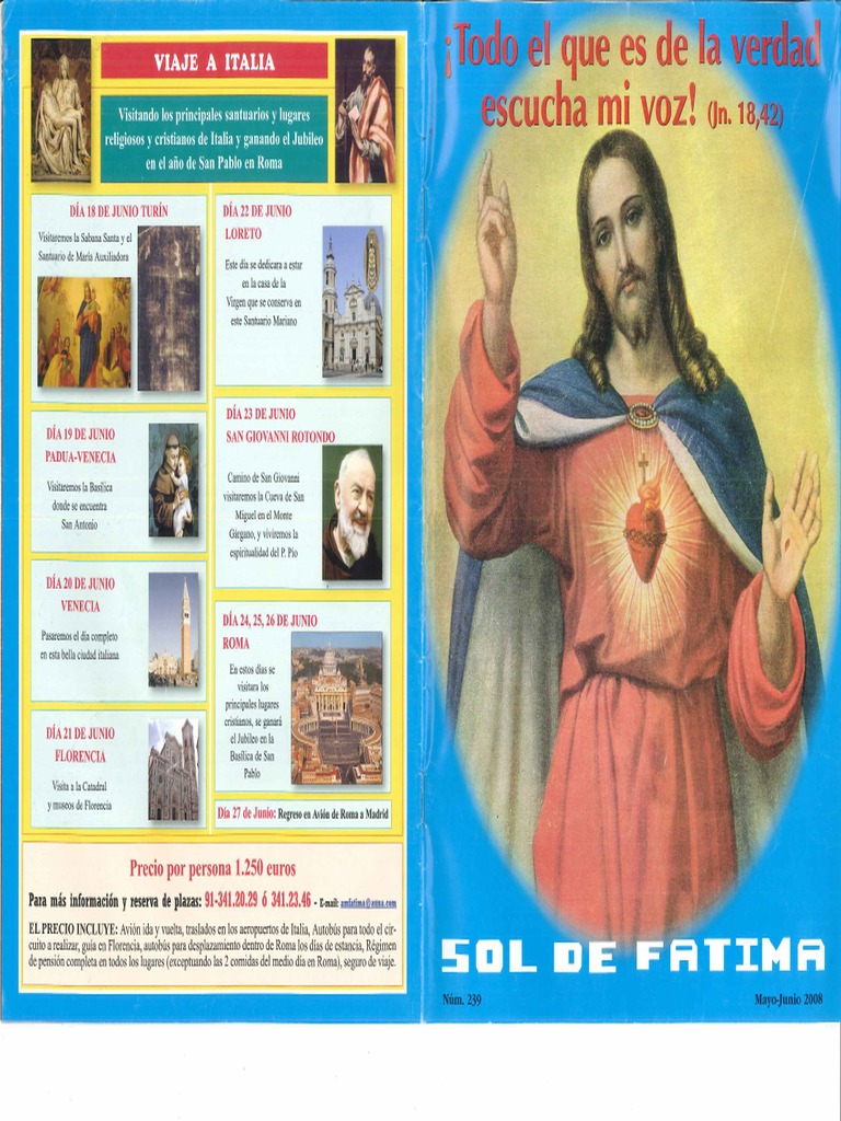 Revista Sol de Fatima Nº 239 | PDF