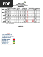 Mini-Pauta Escolar para 1ª Classe | PDF