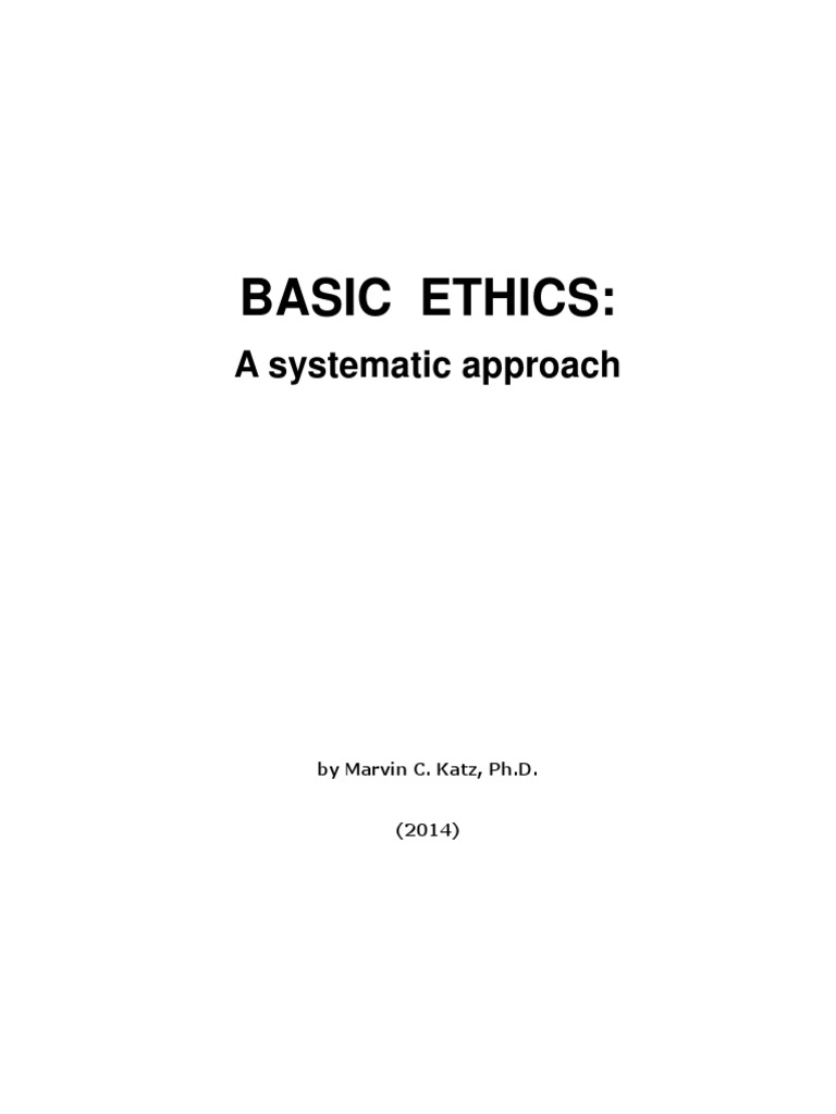 Basic Ethics | PDF | Virtue Ethics | Value (Ethics)