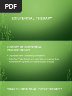 Existential Therapy | PDF | Existentialism | Psychotherapy