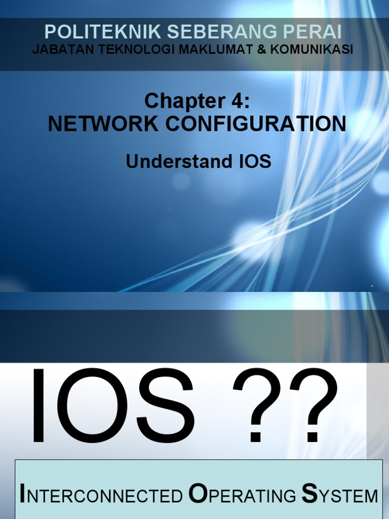 Politeknik Seberang Perai: Network Configuration | Download Free PDF | Operating System ...