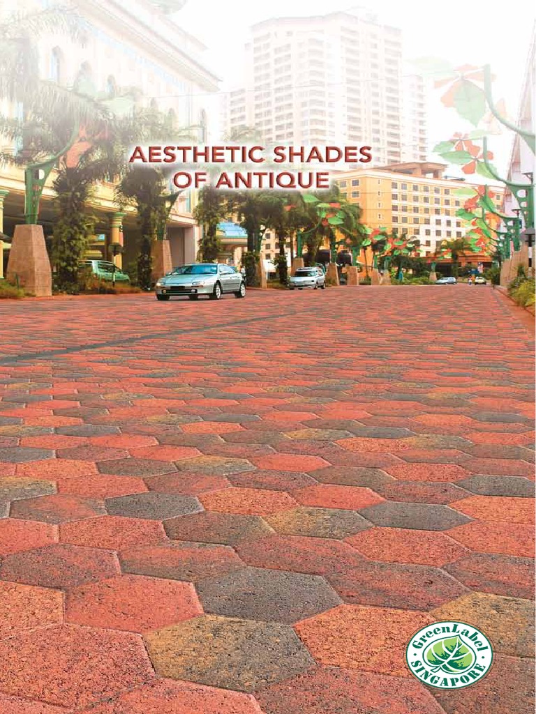 Brochure Interlocking Concrete Pavers | PDF | Road Surface | Concrete