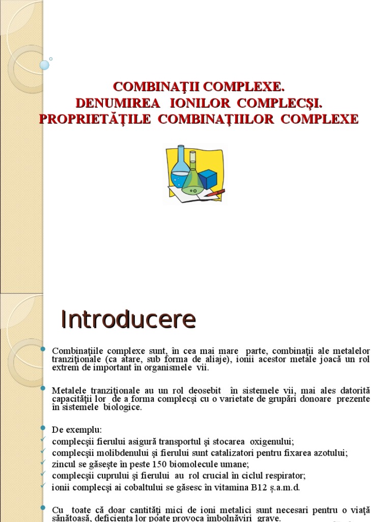 Combinatii Complexe - Cls 12 | PDF