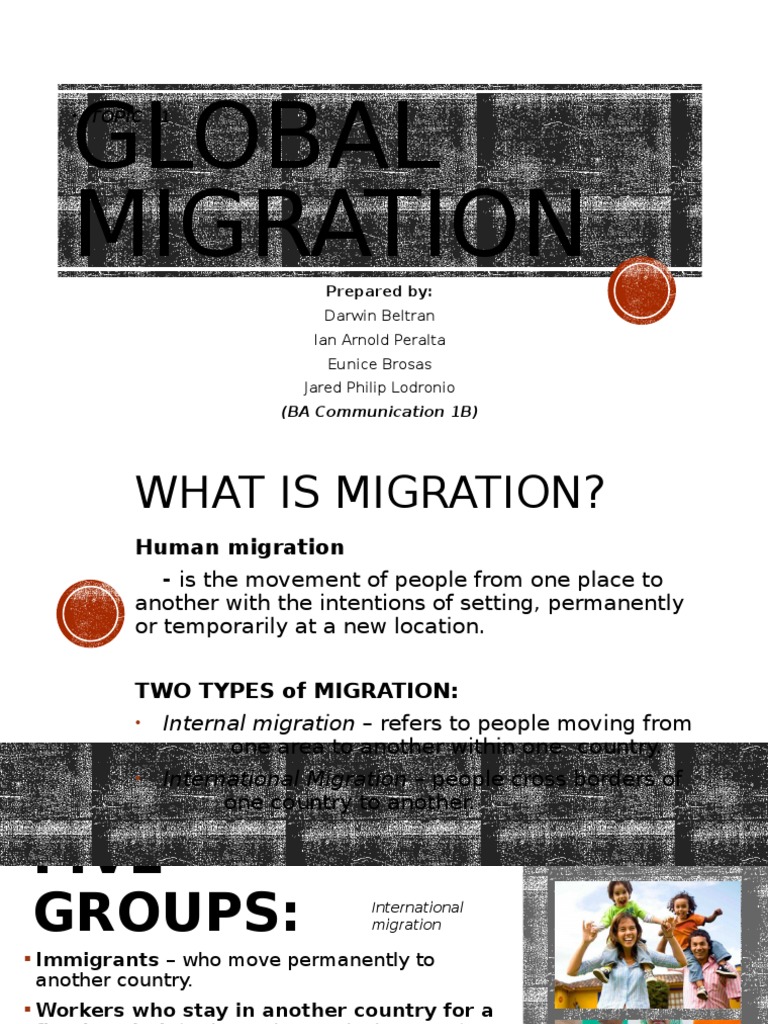 Global migration trends and factors | PDF | Human Migration | Immigration