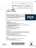 Edexcel Chinese GCSE Speaking Picture-Based Task Cards - Questions in ...