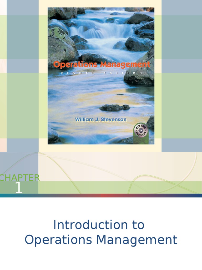 Operations Management: William J. Stevenson | PDF | Operations ...