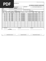 Mandrelling Test / Checklist: Pmqs Construction Solutions, Inc | PDF