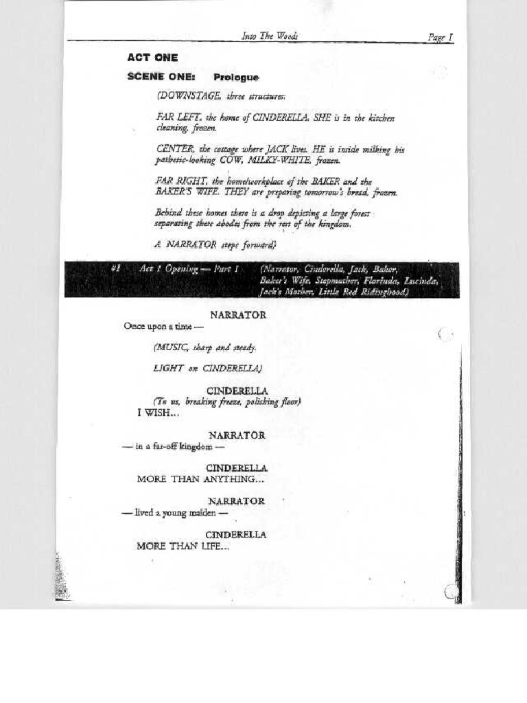 Into The Woods | PDF