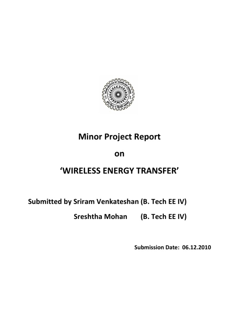 Wireless Energy Transfer | PDF | Electromagnetic Radiation | Inductor