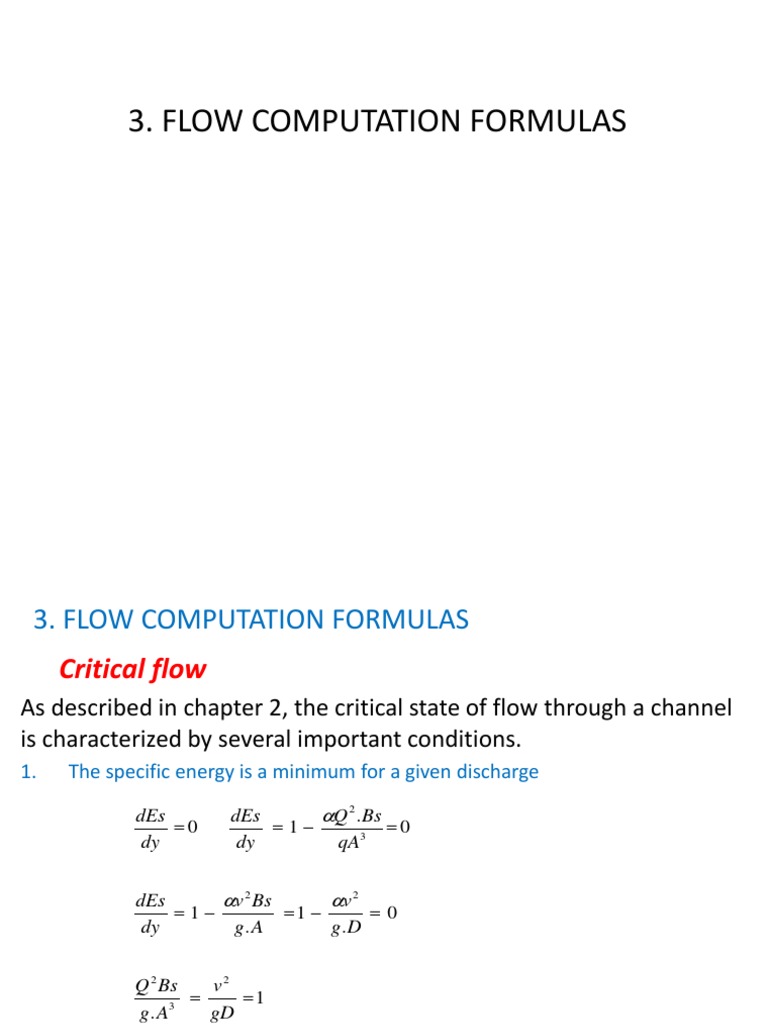 Open Channel - CH 3-6 PDF | PDF | Spillway | Fluid Dynamics