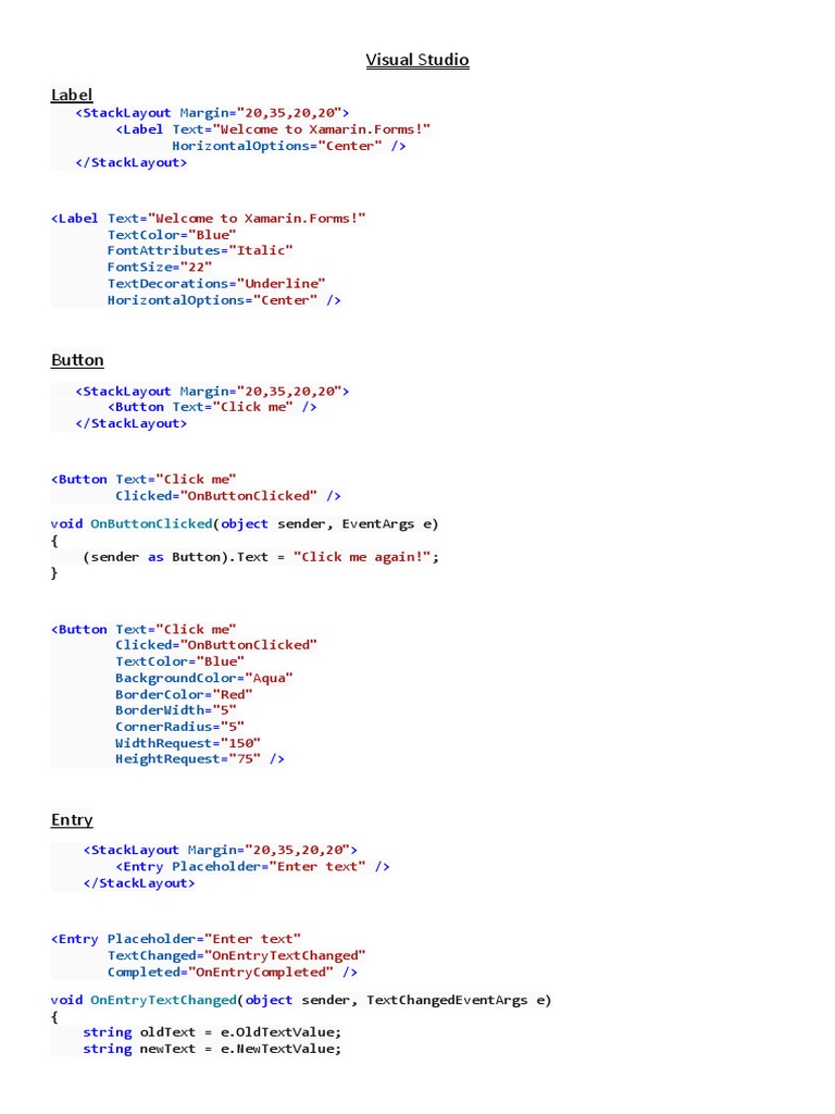 Label: Visual Studio | Download Free PDF | Software | Computing