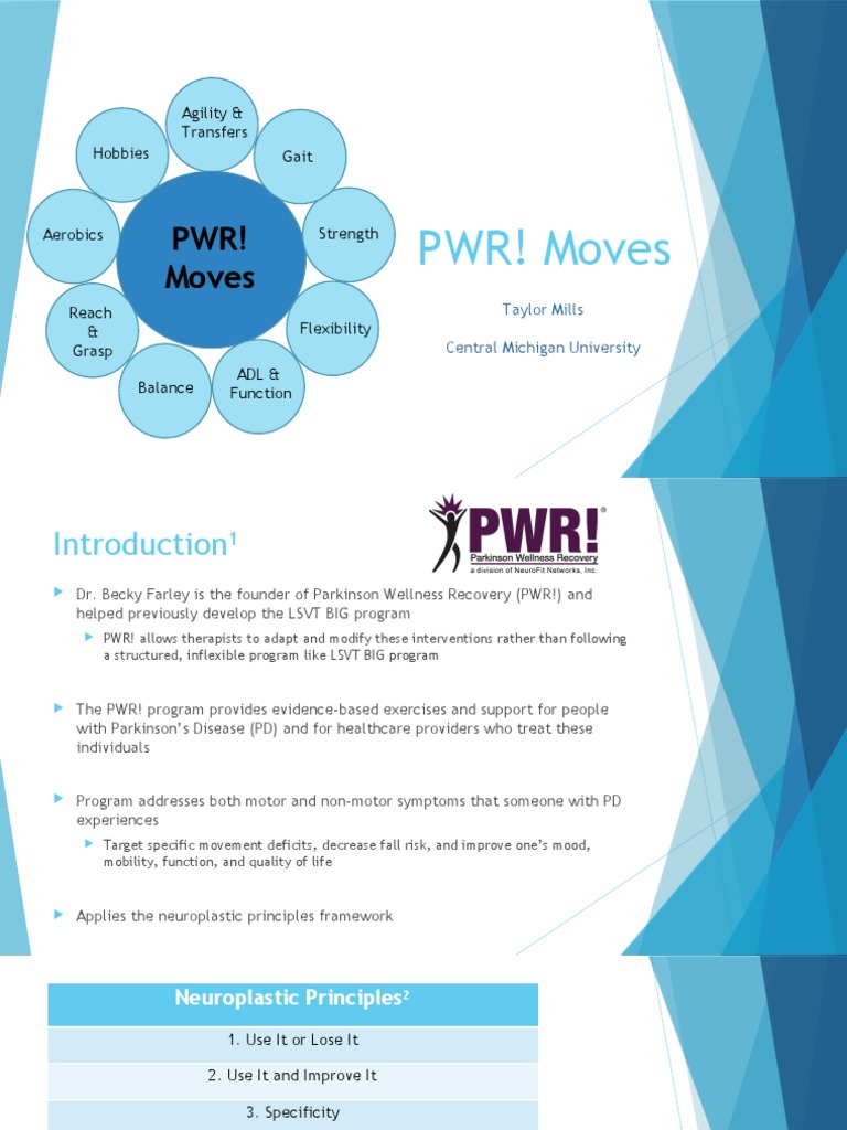 PWR Moves Presentation | PDF | Parkinson's Disease | Nervous System
