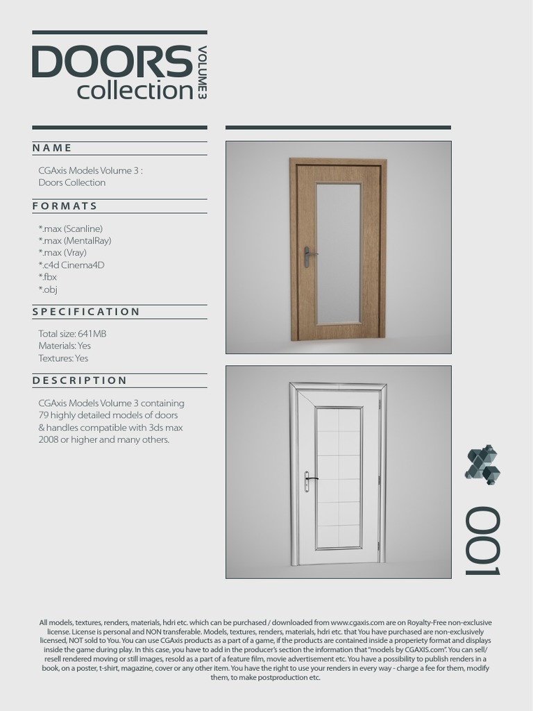Cgaxis Models Volume 03 | PDF | Autodesk 3ds Max | High Dynamic Range ...