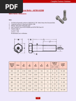 Torque Details-Hex Bolt DIN 933 | PDF | Screw | Building Materials
