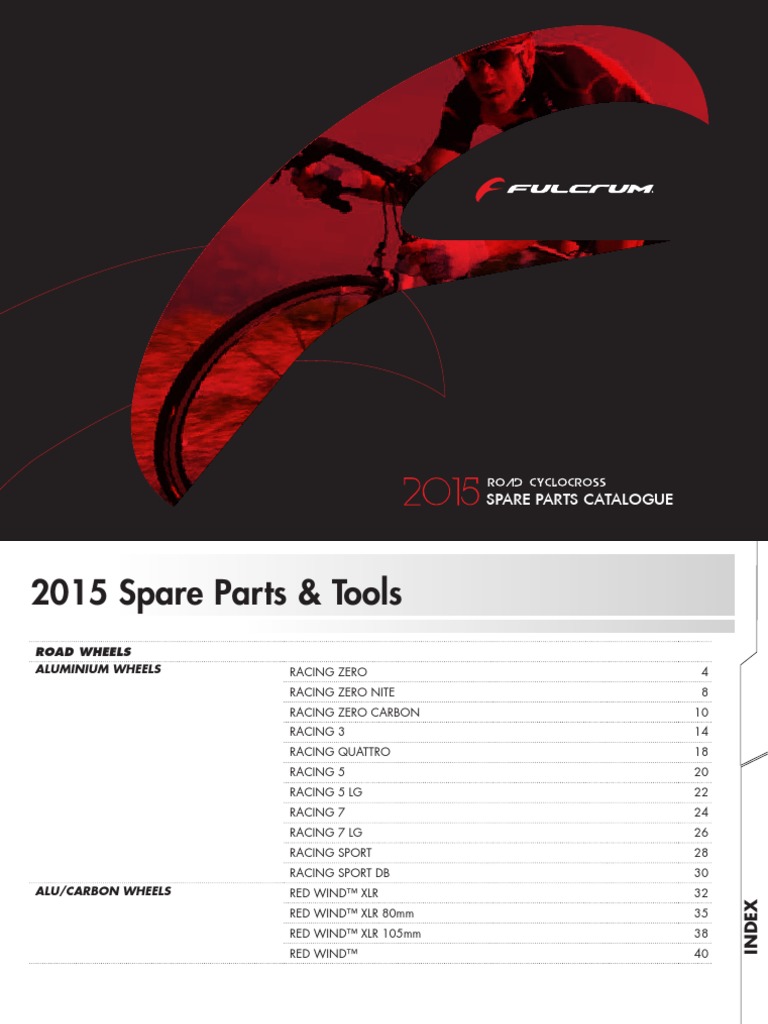 Catalogue Spare Parts Road 2015 Fulcrum 2 | PDF | Car Body Styles ...