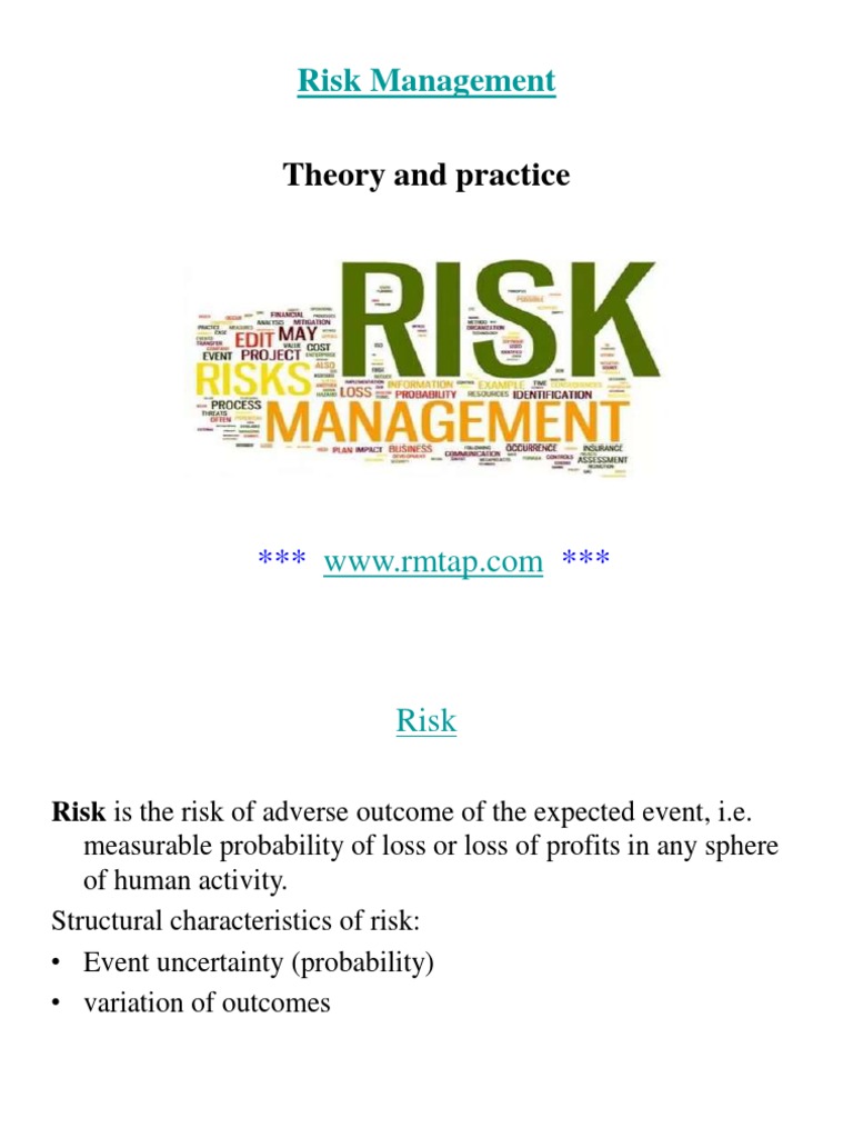 Risk Management: Theory and Practice | PDF | Business