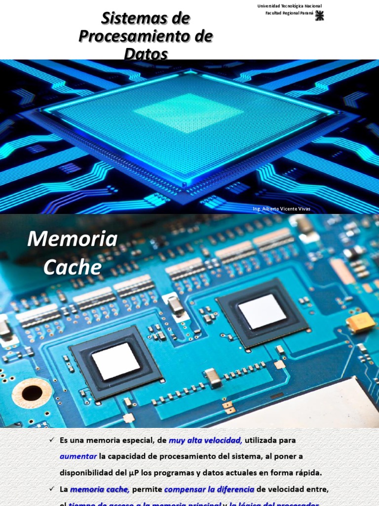 7 - EIPC - Memoria Cache - 2020 | PDF | Caché (Computación ...
