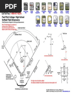 Baseball Backstop Design Specifications | PDF | Home & Garden