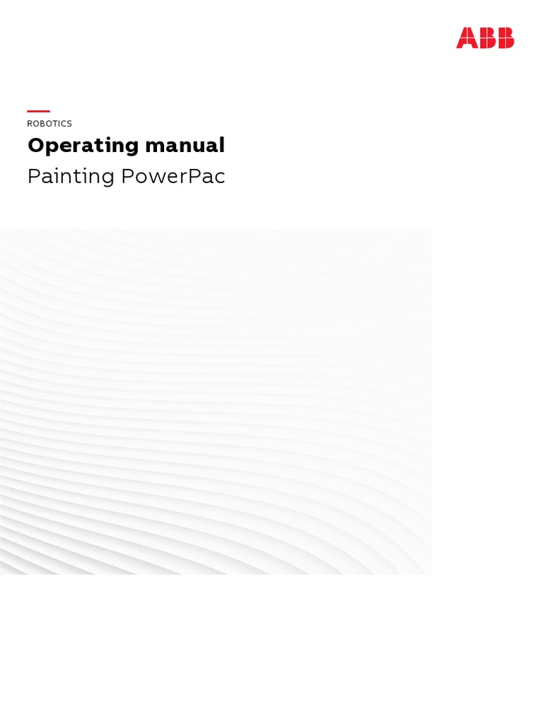 OM - 3HAC054618 - Painting - PowerPac-en PDF | PDF | Computer Program ...