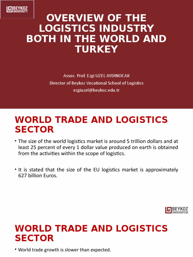 Turkish Logistics | PDF | Economic Growth | Turkey