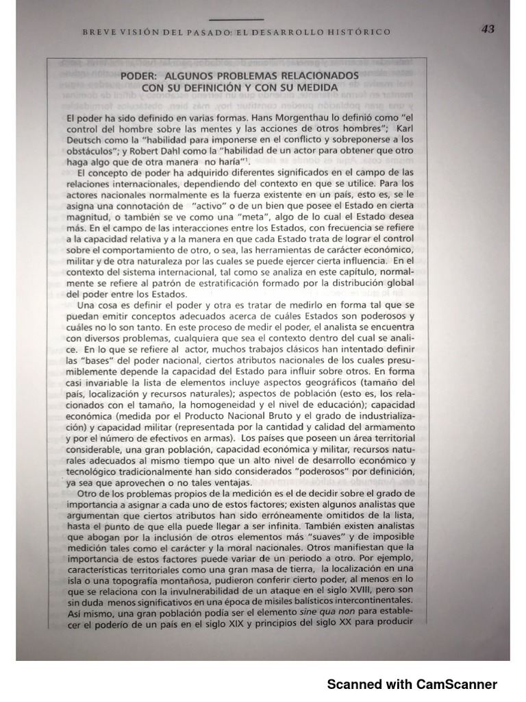 Definición de Poder | PDF