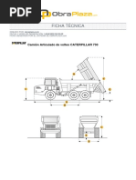 Ficha Técnica Camión JCB 722 | PDF | Camión | Coche