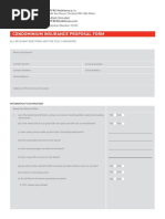 360 Commercial Claim Form | PDF | Insurance | Privacy