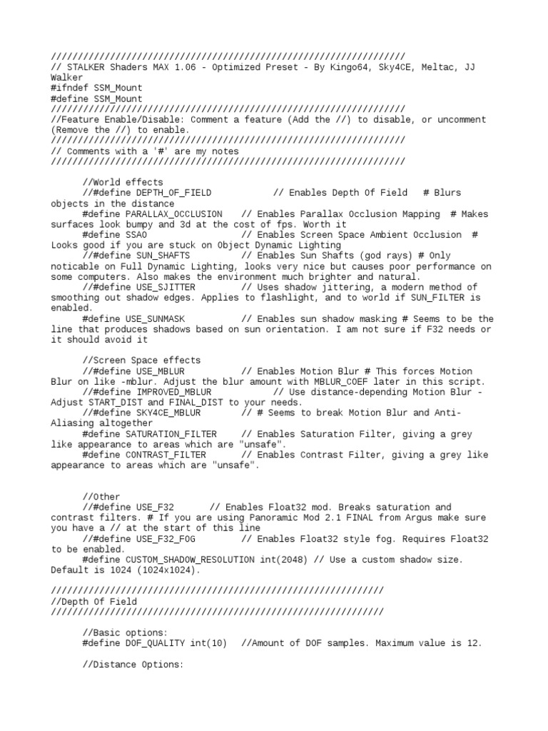 Shader Settings | PDF | Texture Mapping | Computer Graphics