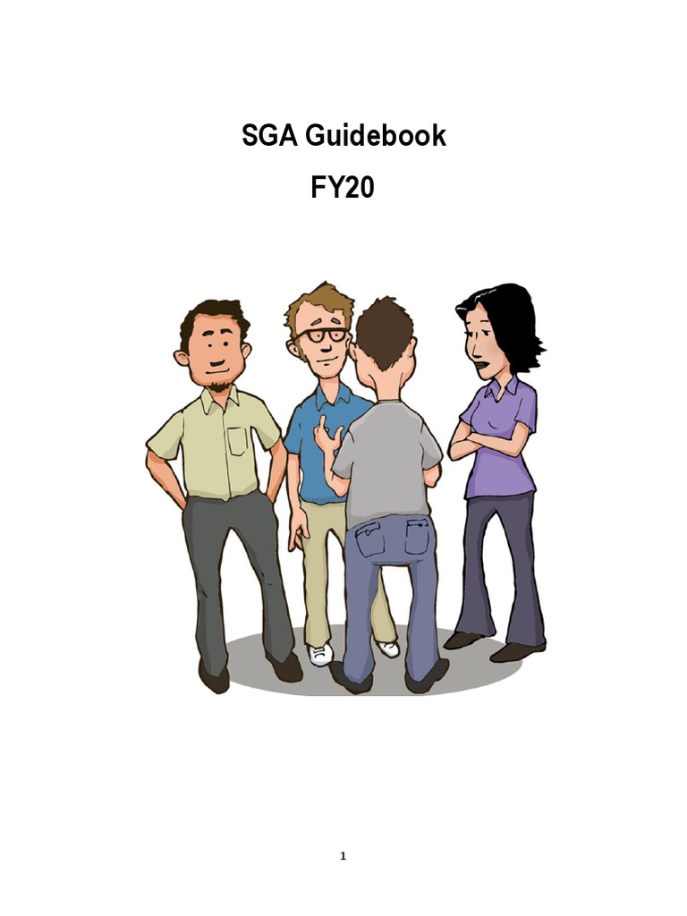 SGA Guidebook FY20 | PDF | Business
