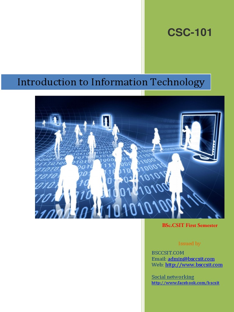 Information - Technology Class Notes-Min | PDF | Operating System ...