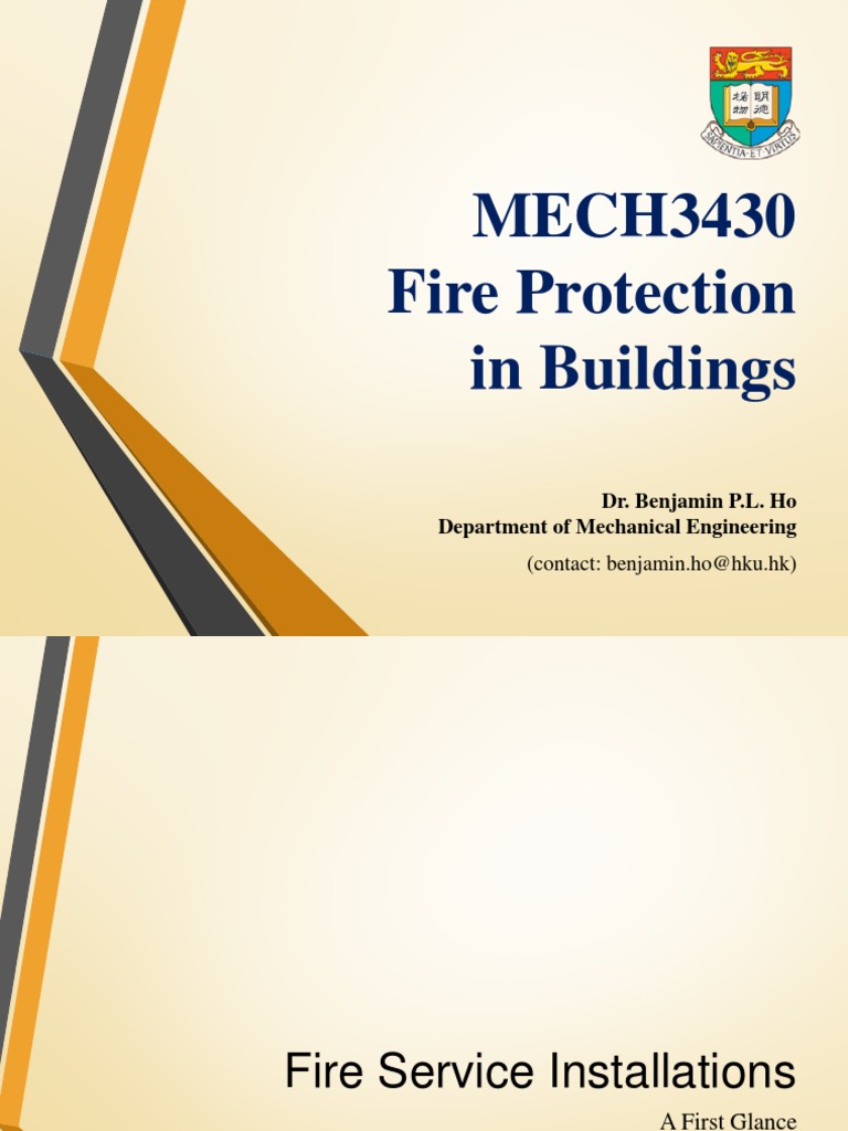 Session 04 - Fire Service Installations at A Glance | PDF | Fires ...