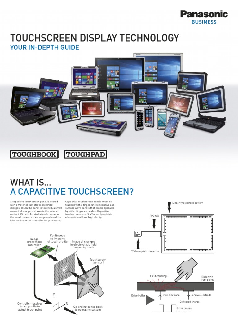 Touchscreen Display Brochure Nov 2016 en v7 0 | PDF | Touchscreen ...