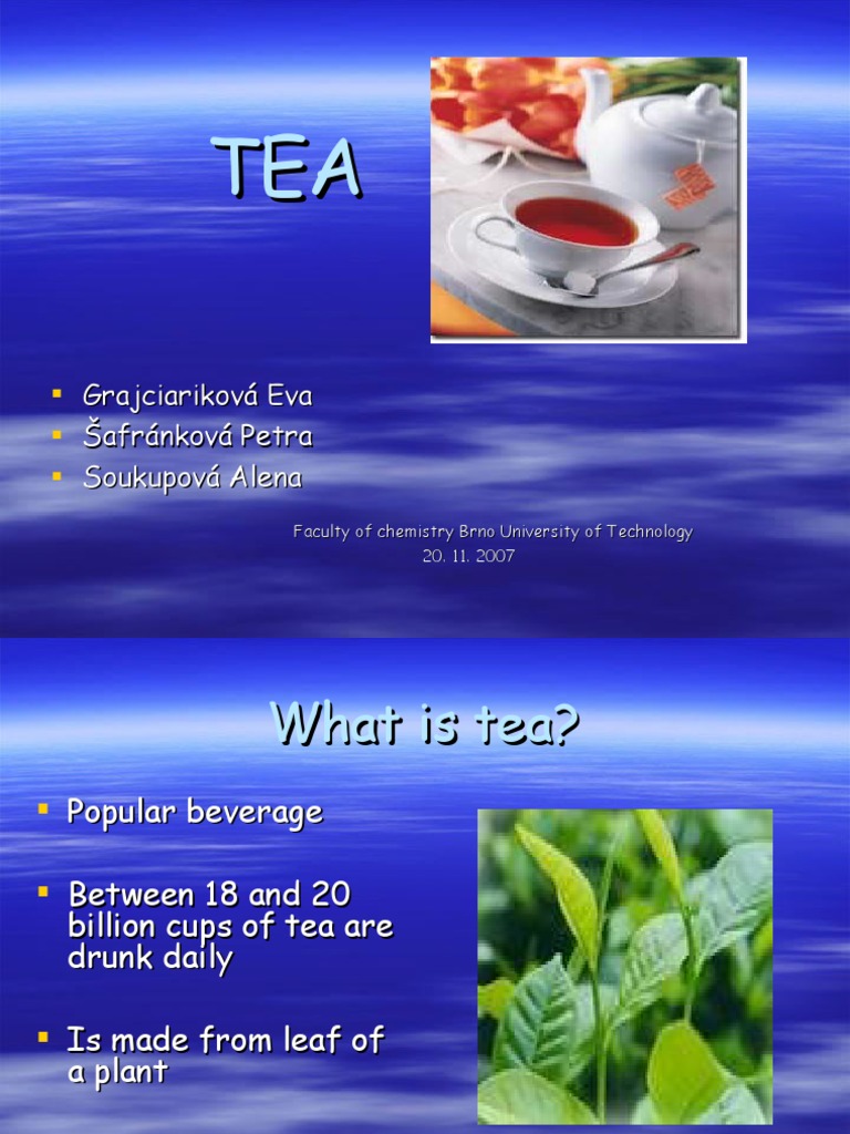 tea | PDF