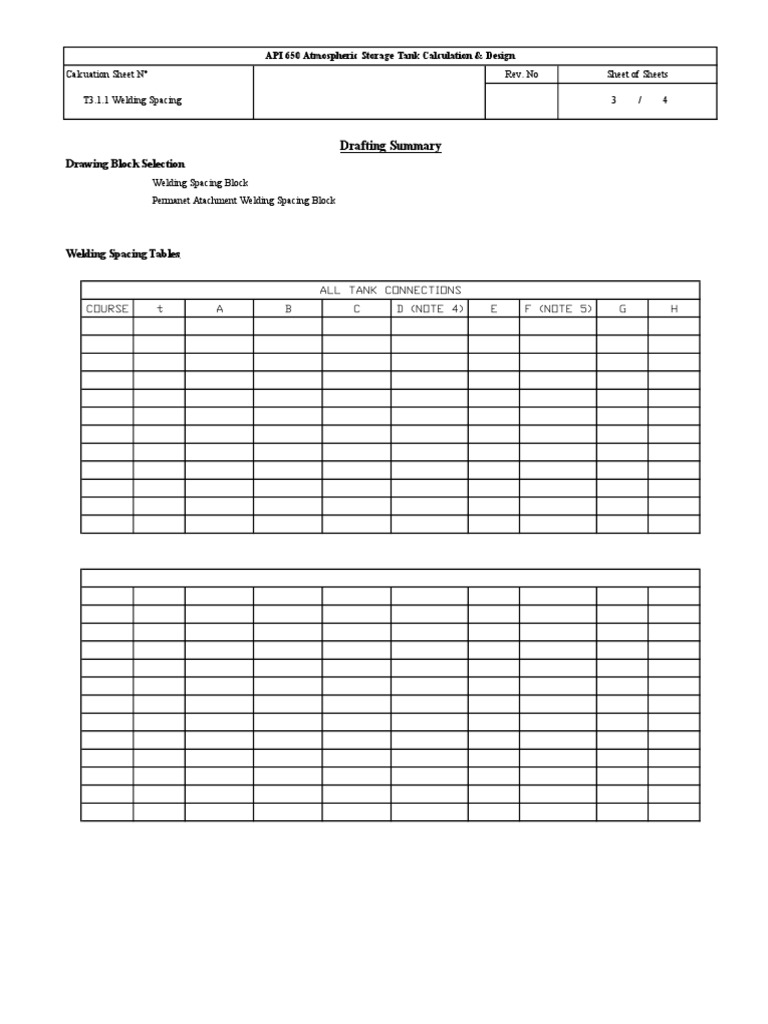 Drawing Block Selection: Drafting Summary | PDF