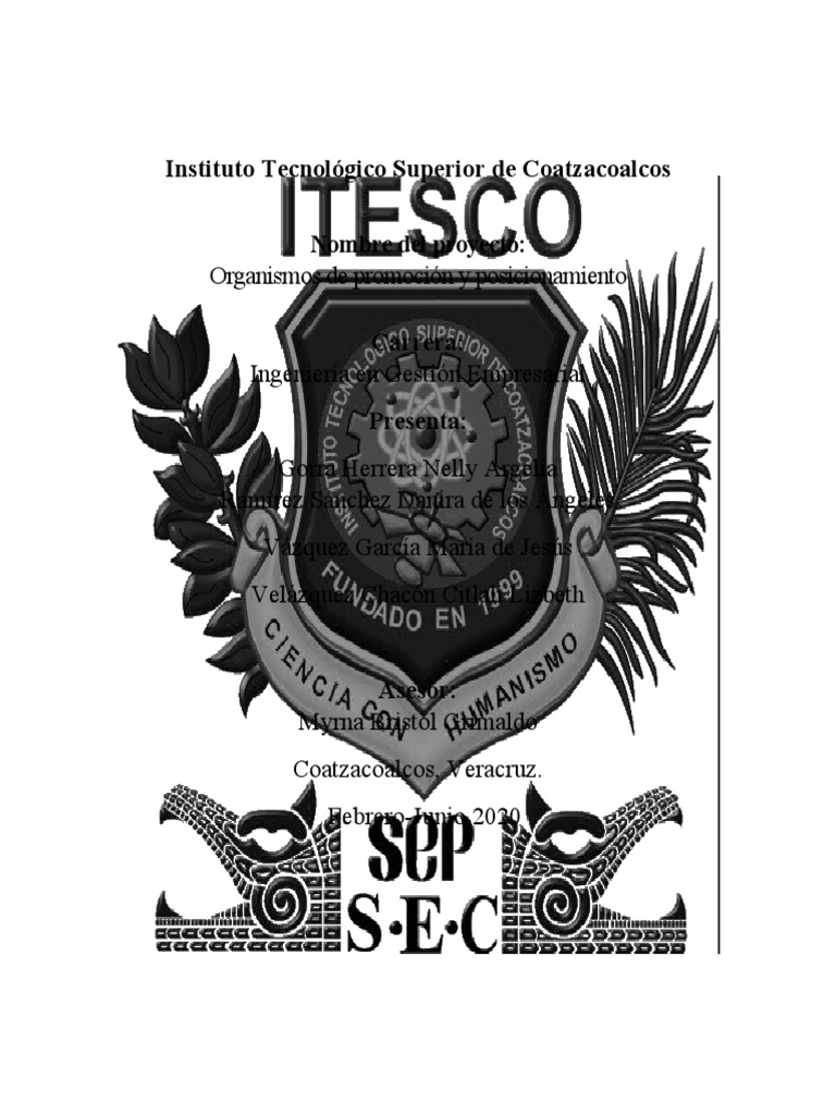 Logo del ITESCO y Promoción Internacional | PDF | Exportaciones | México