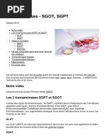 ASAT et ALAT : Définition et Normes | PDF