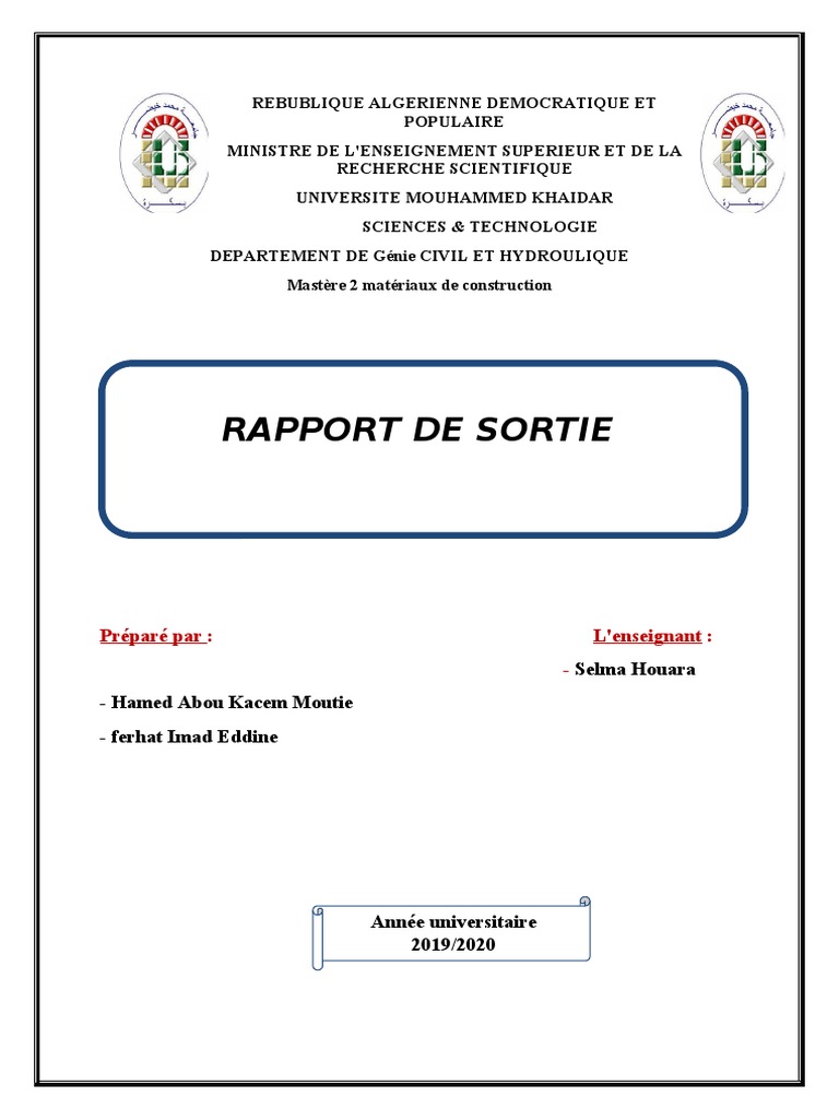 Rapport de sortie sur le salon REVADE | PDF | Décharge (déchet) | Déchets