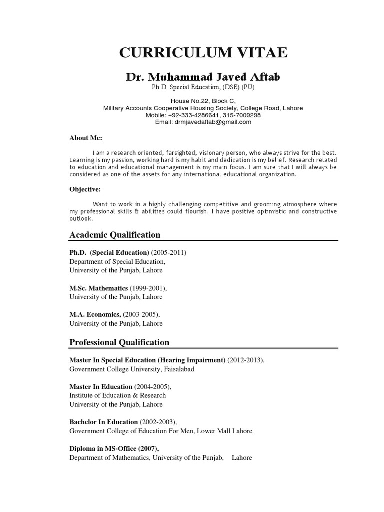DR M Javed Aftab - 2020 | PDF | Page Layout | Microsoft Excel