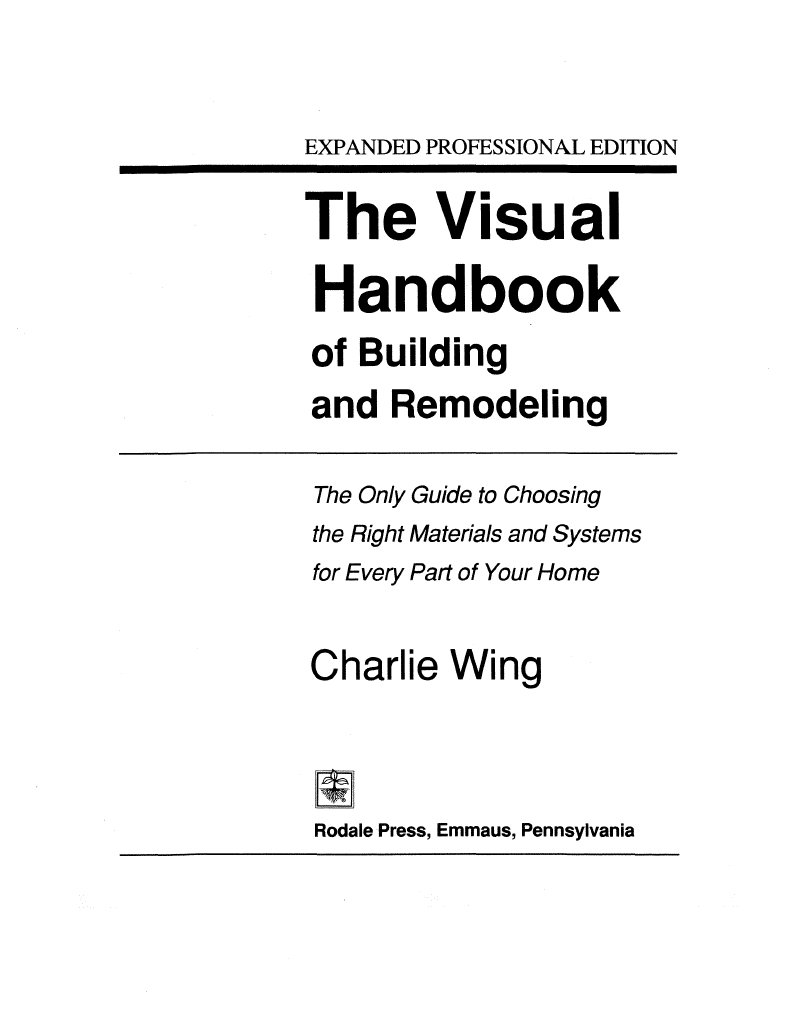The Visual Handbook of Building and Remodeling | PDF | Art