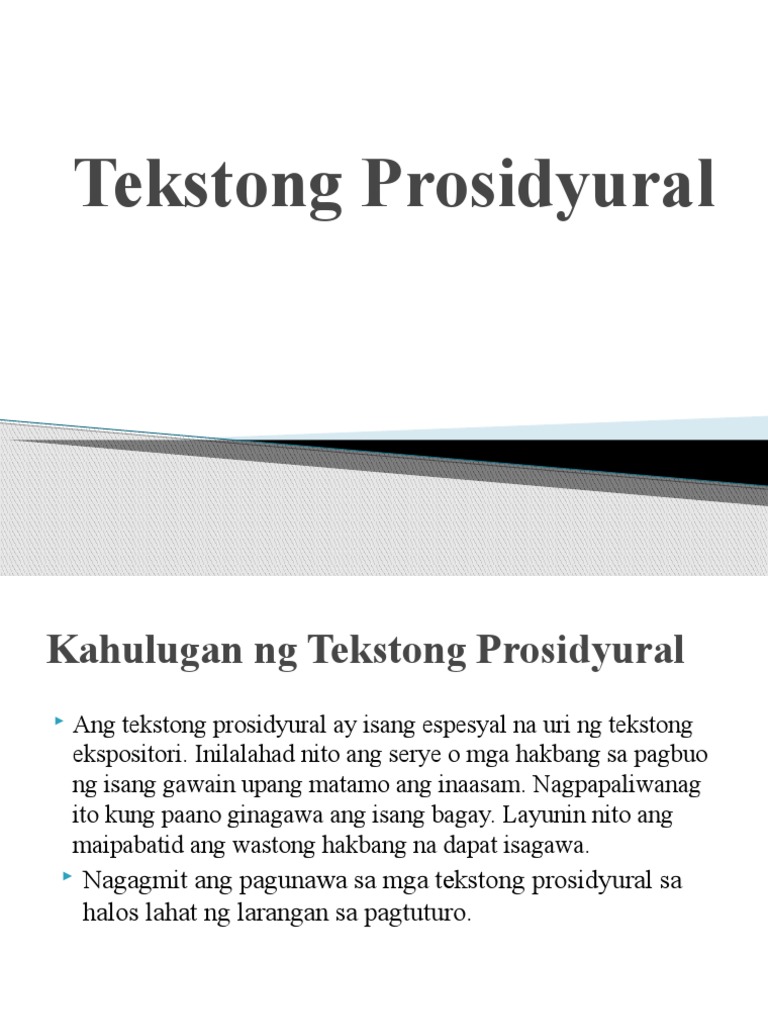Tekstong Prosidyural | PDF