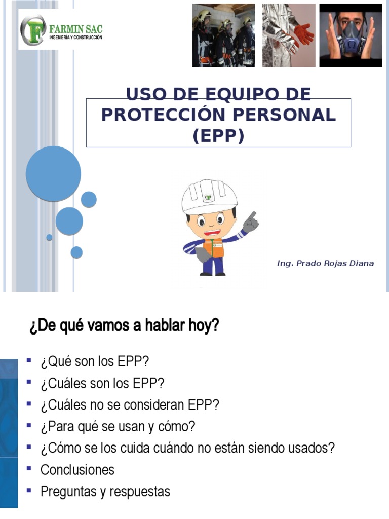 Uso Correcto de Epp | PDF | Guante | Contaminación