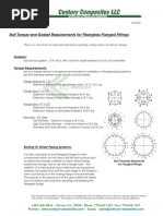 Torque Values For EPDM-Gaskets | PDF