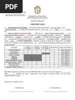 Modelo de Mini-Pauta | PDF