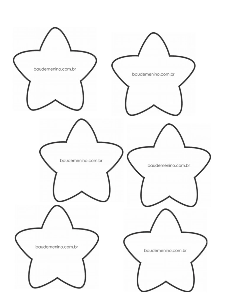 Molde Estrellas | PDF