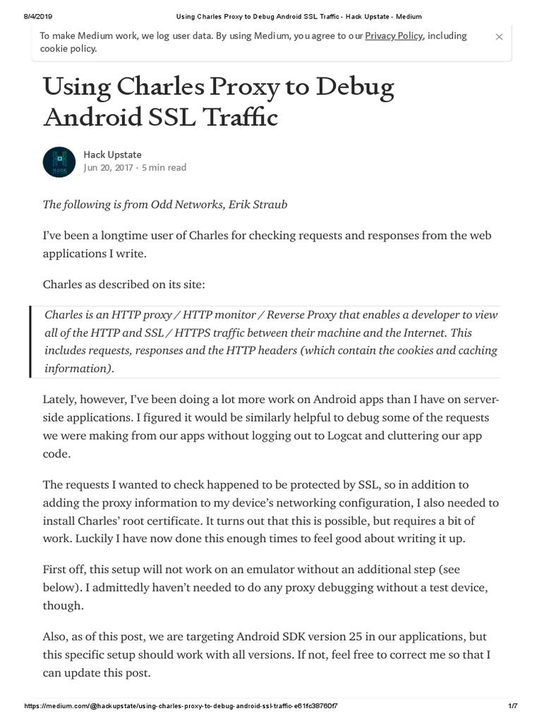 Using Charles Proxy | PDF | Proxy Server | Http Cookie