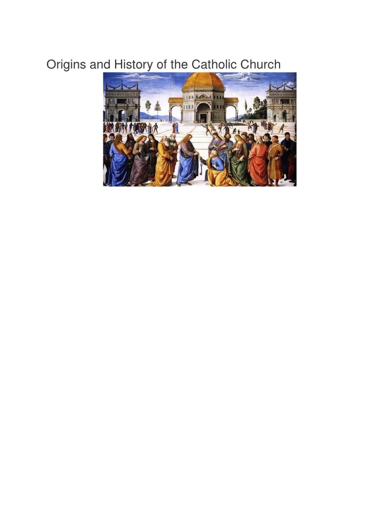 History of Catholic Church | PDF | Pope | Catholic Church