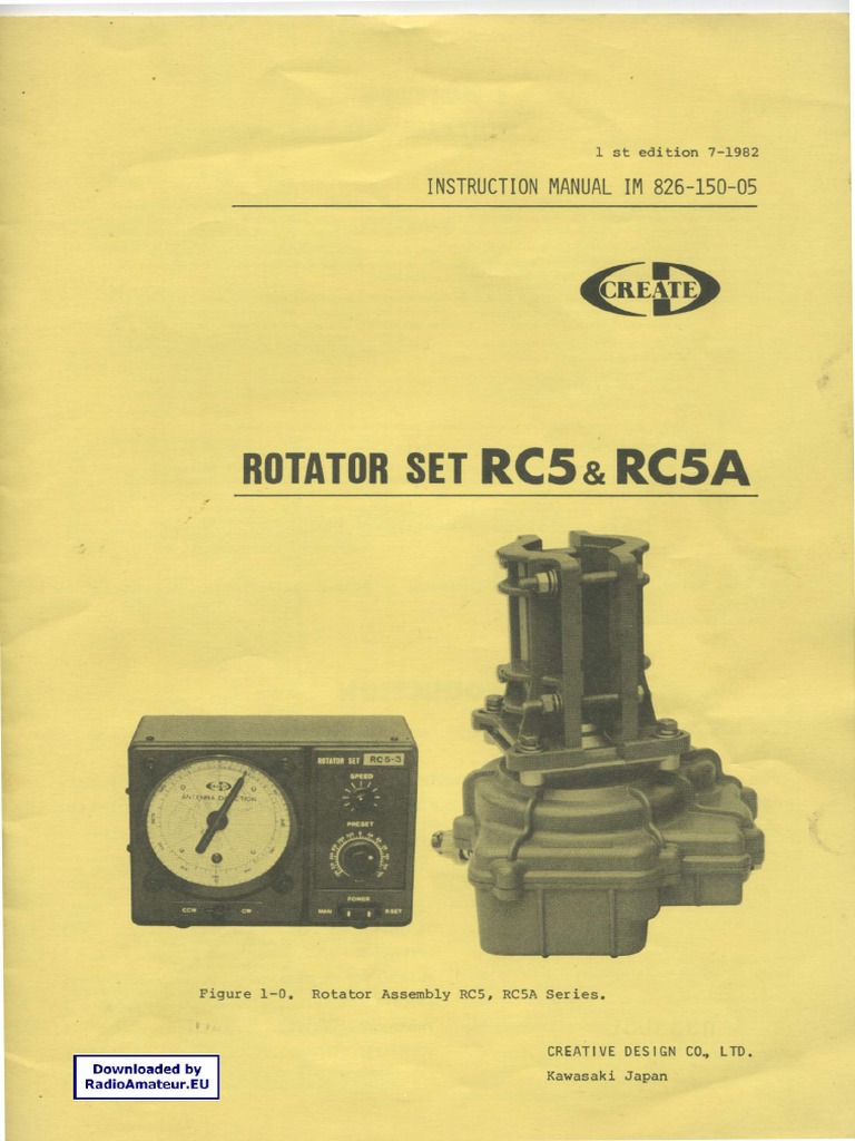 Create RC5 RC5A User PDF | PDF