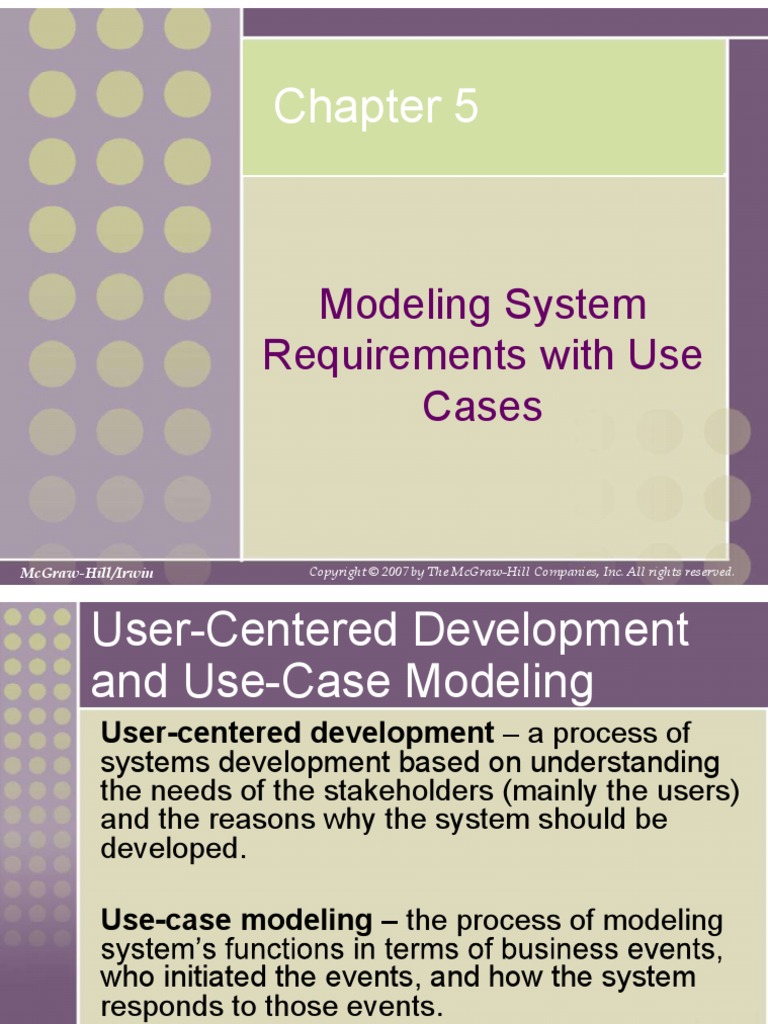 CSCI380-Week 6-Lecture 1 PDF | PDF | Use Case | Computing