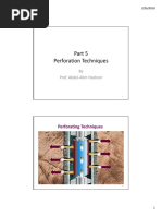 Perforation Techniques in Oil Wells | PDF | Casing (Borehole) | Oil Well