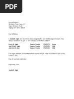 Document Receipt Acknowledgment Template | PDF